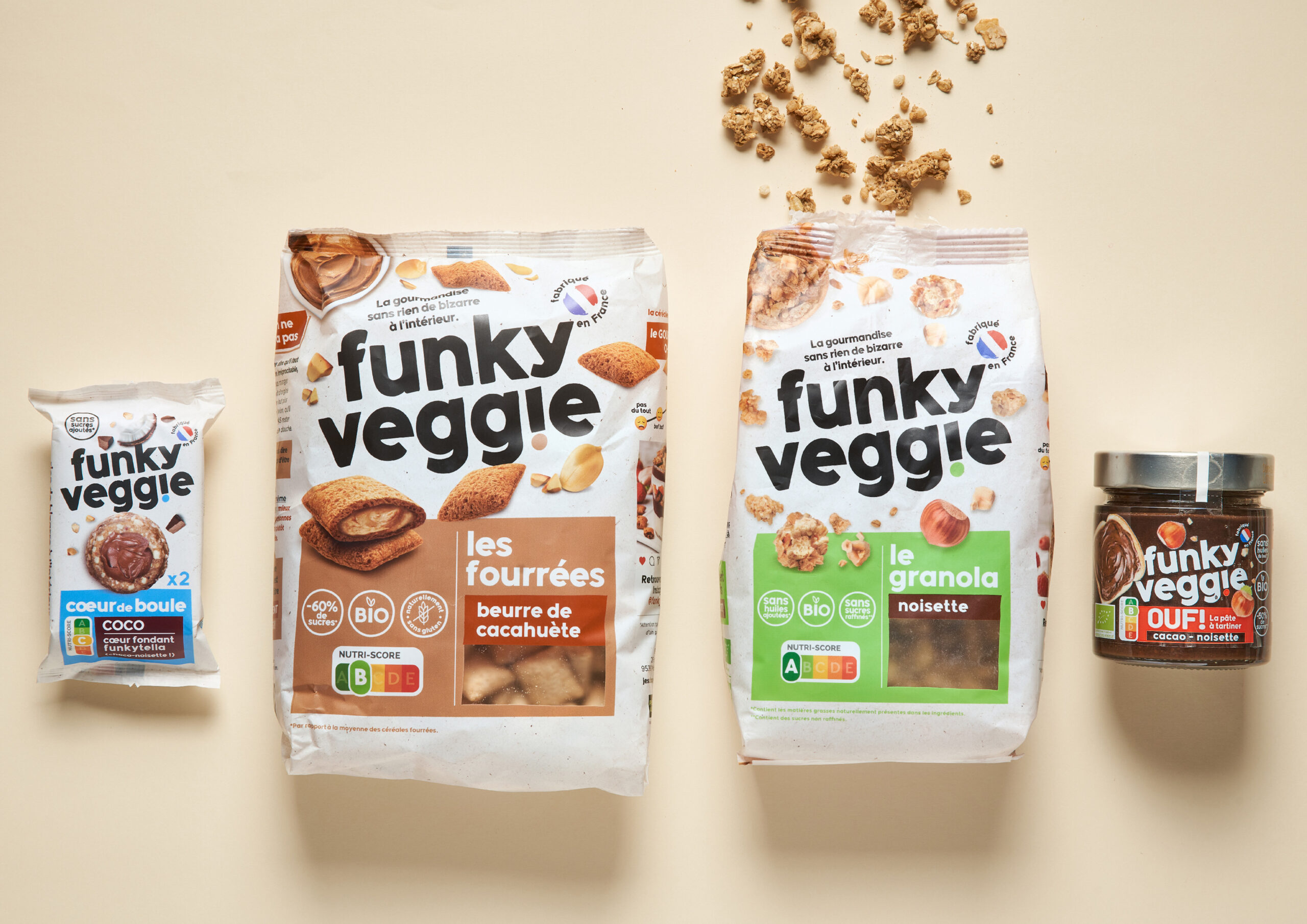 Marque Pack Design Funky Veggie - d'Artagnan