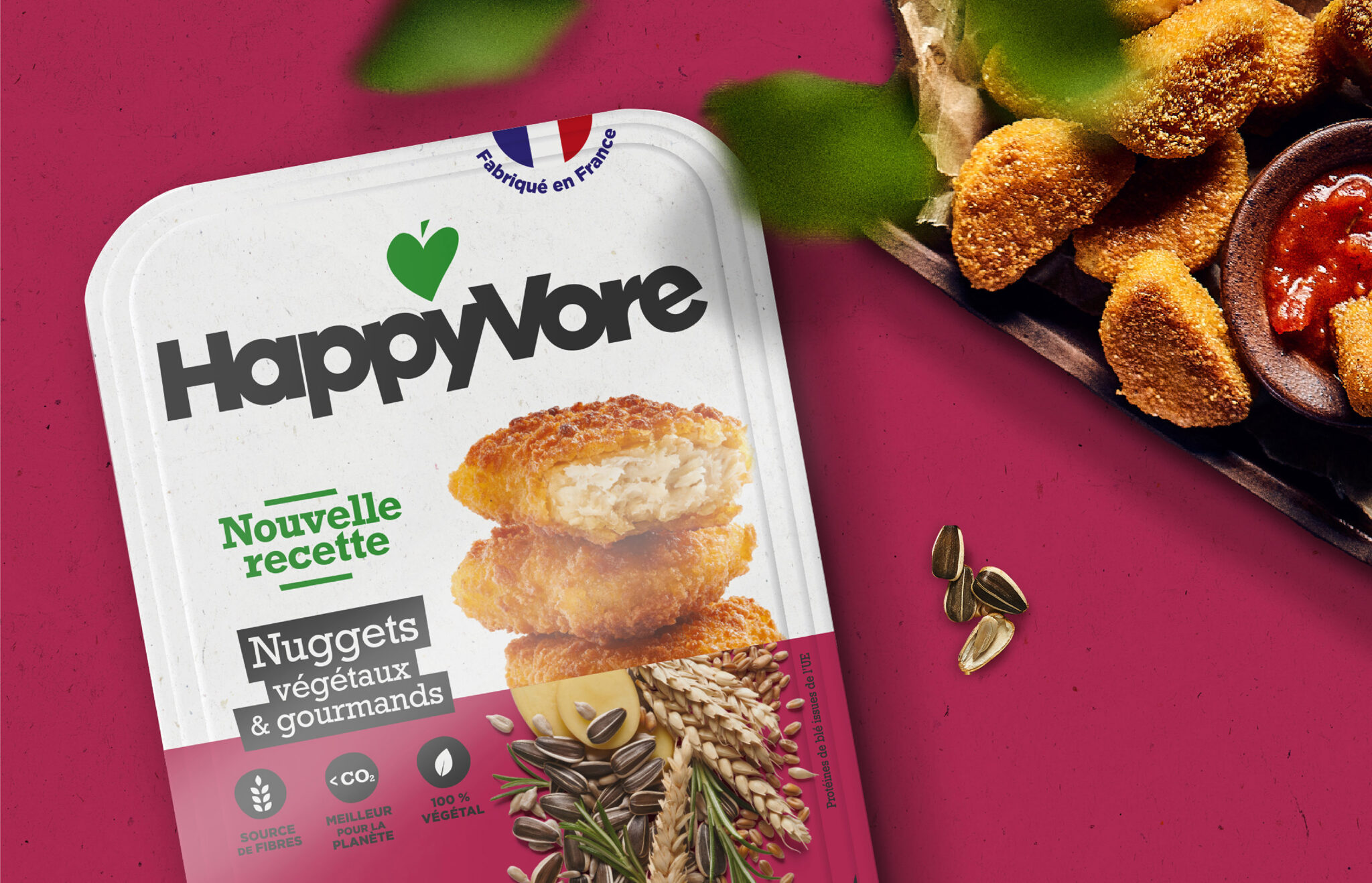 Plateforme Identité Visuelle Packagings HappyVore - d'Artagnan